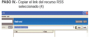 Revista Ventana Cientifica - Sindicación web rss, informarse sin navegar